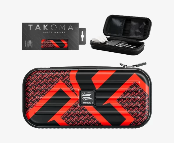 Dartfuteral Target Takoma Tag rød – Biljard Import & Service